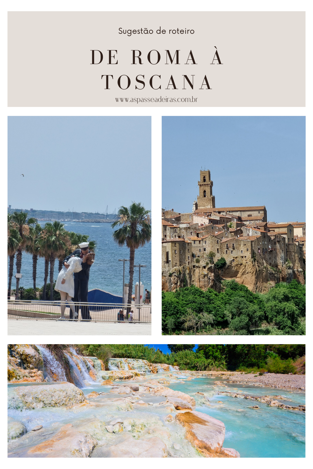 De Roma à Toscana - As Passeadeiras